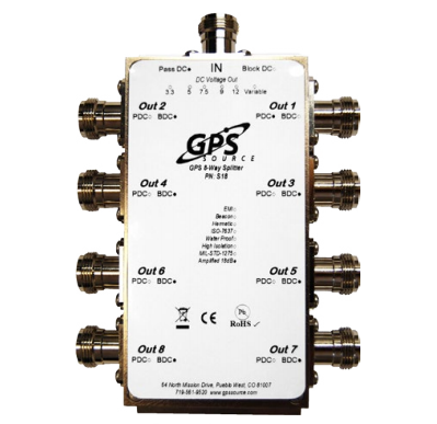 GPS 1x8 Standard Splitter (S18-A) – GPS Source